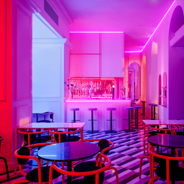 120V ETL Listed Flexible Pink Led Rope Light Save Energy – GZBtech